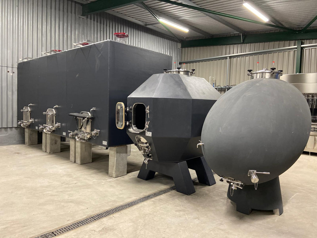 Concrete Egg Fermentation – Flint Vineyard